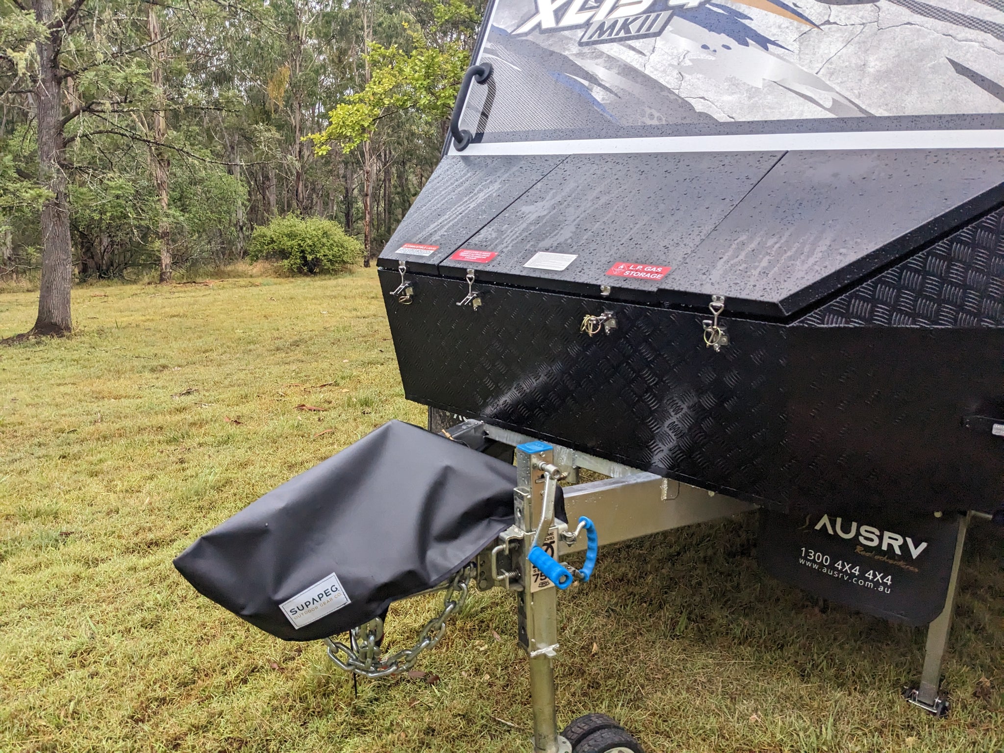 SALE Caravan Draw Bar/ Hitch cover – Supa Peg Australia