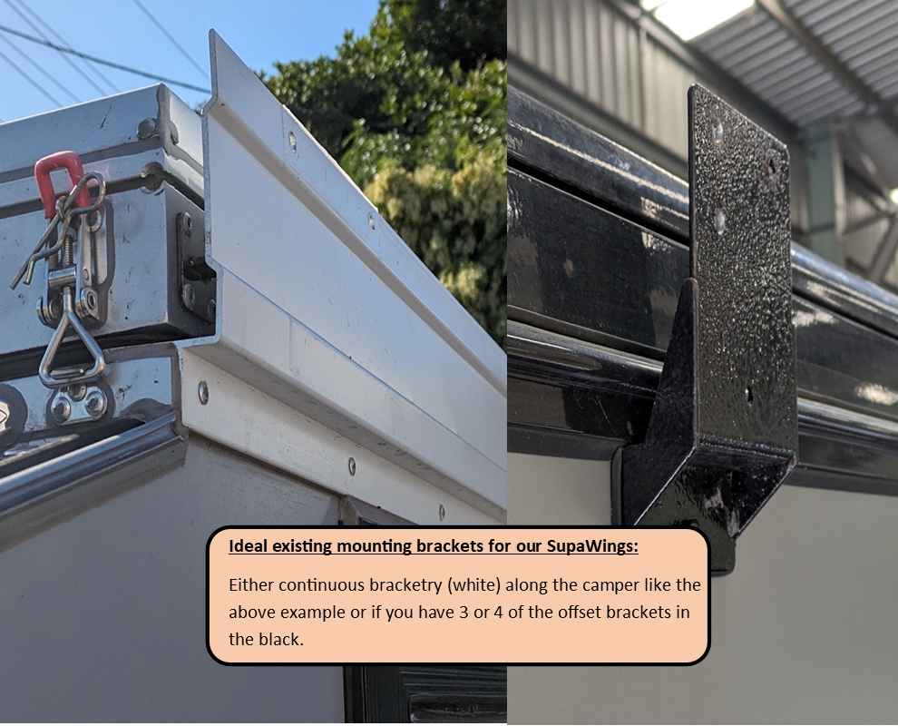 SALE Supa Wing Awning Hybrid Camper Pack- (270 degree + All Walls ...