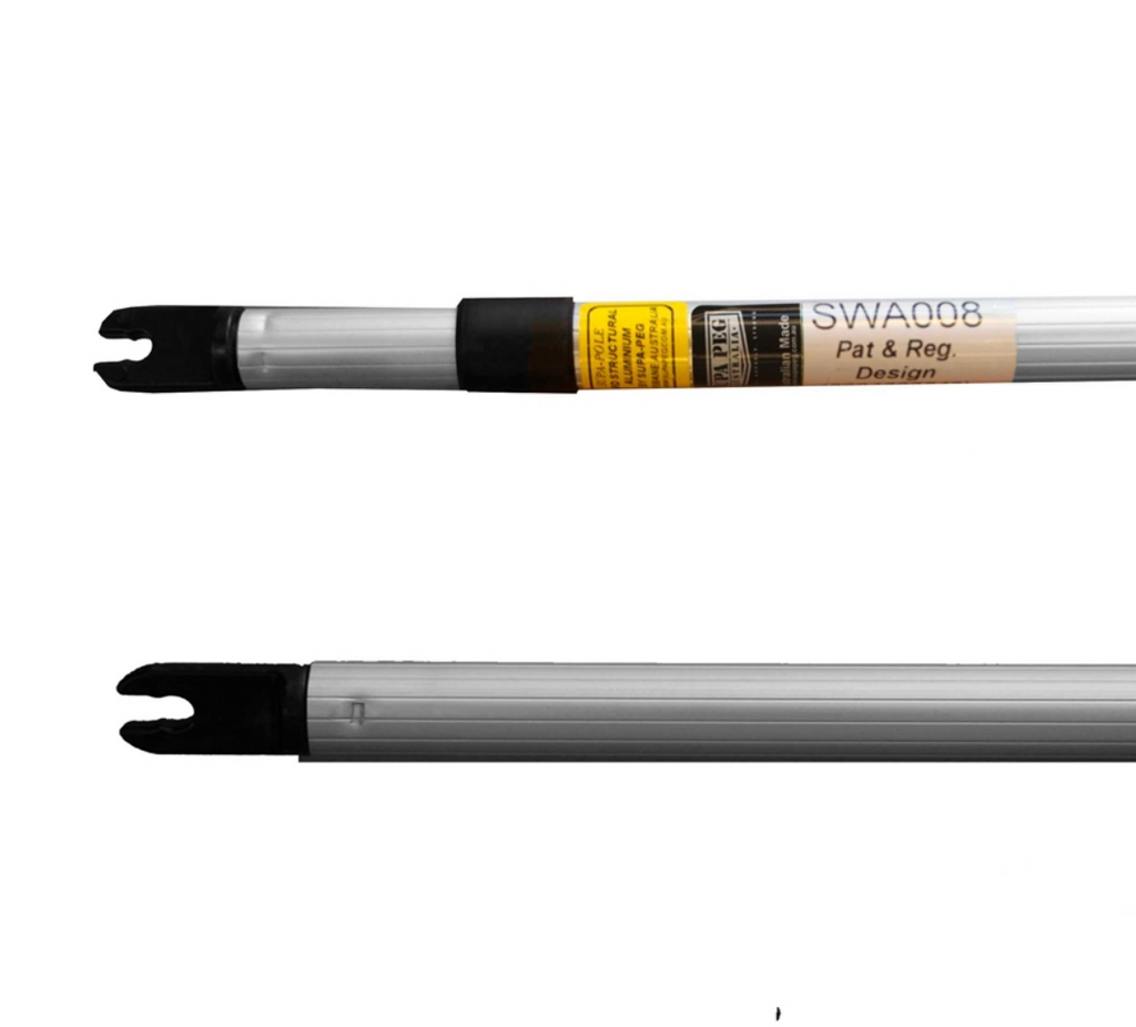 SALE Swag Kit poles (2 Poles) 7ft (213cm) Aluminium Twistlock Pole ...
