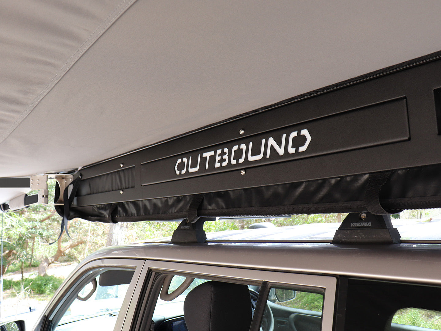 Outbound Shield 6 Freestanding Awning + All walls Kit- 270 degree- 6-8 ...