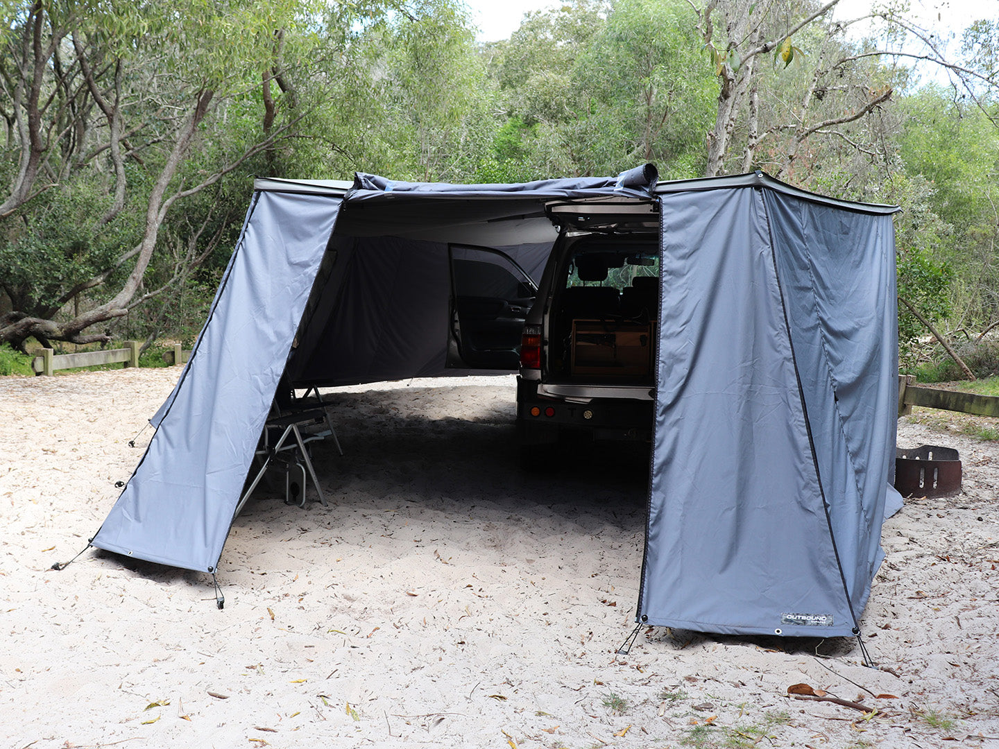 Outbound Shield 6 Freestanding Awning + All walls Kit- 270 degree ...