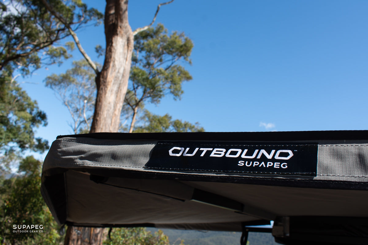 OUTBOUND Shield 3 Freestanding Awning- 180 degree – Supa Peg Australia