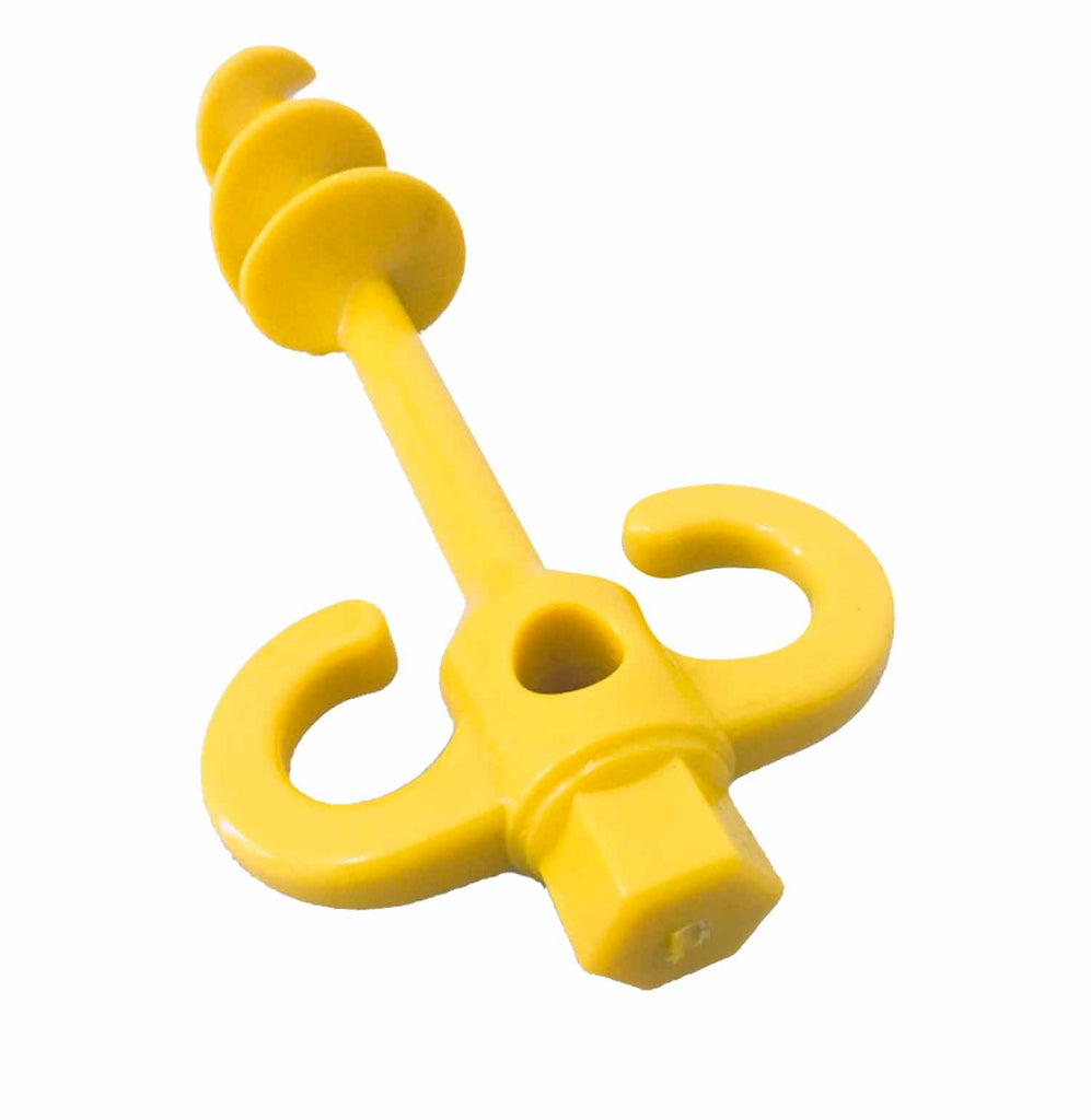 Supa Screw Polycarbonate Yellow 500mm Peg Kit (with Socket & Adapter ...